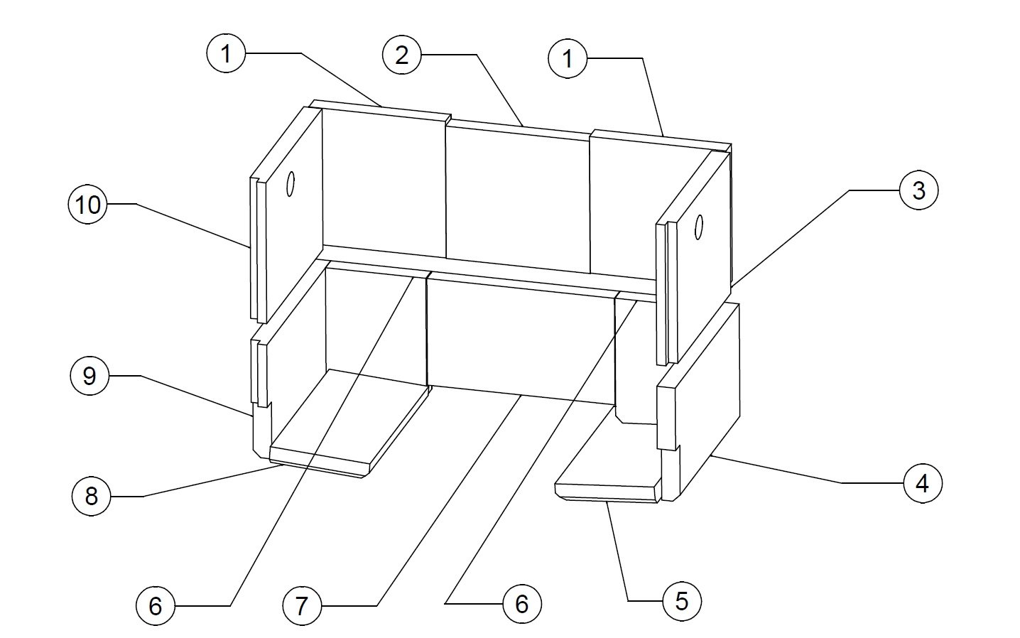 Riva F66 Freestanding Vermiculite Bricks dw - Stovax Spare Parts